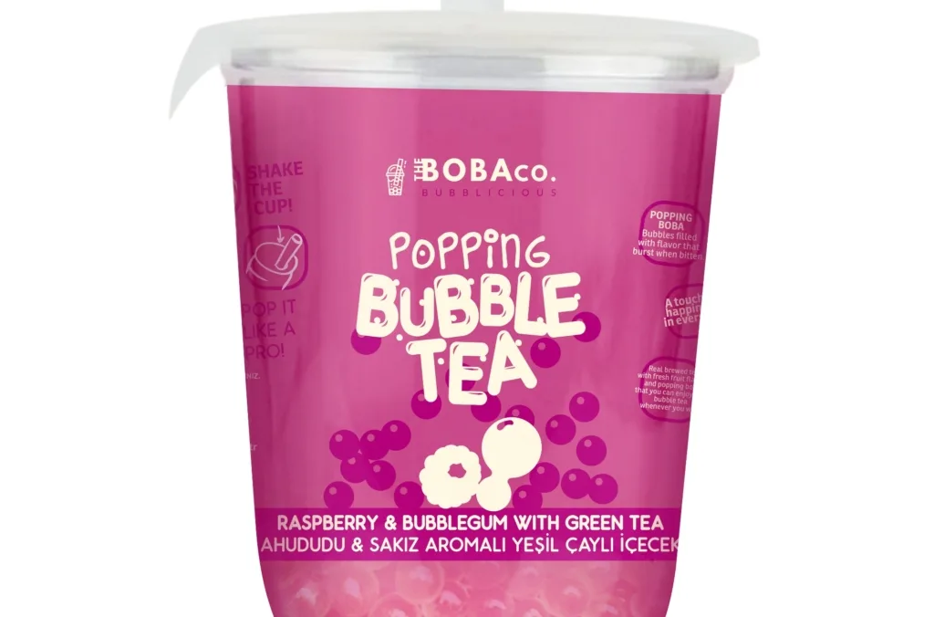 The Boba Co.’NUN BUBBLE TEA LEZZETLERİ ARTIK İÇİME HAZIR BARDAK ...